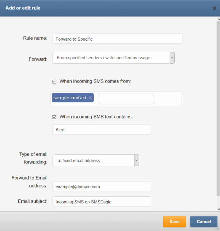 SMS to Email | SMSEagle